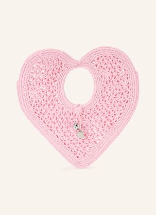 Jacquemus Jacquemus Schultertasche Le Spiaggia Coeur rosa
