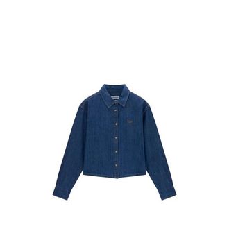Guess Chemise droite denim en coton