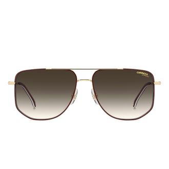 Carrera SUN Brille CARRERA 355/S Gr&ouml;&szlig;e 59-15 mm Gold Burgundy/Eye size: 59 - Bridge size: 15