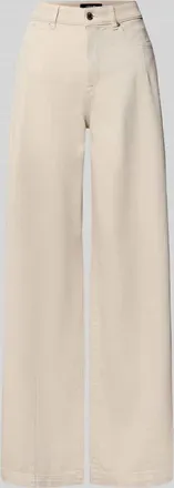 Marc Cain High Waist Wide Fit Jeans mit Eingrifftaschen