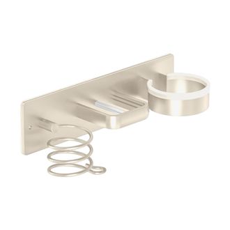 Generic Haar-Werkzeug-Organizer - Haartrockner-Aufh&auml;nger, Aufbewahrungshalterung f&uuml;r Haartrockner und B&uuml;geleisen, Lockenstab-Halter f&uuml;r Toilettenschrank, Zuha