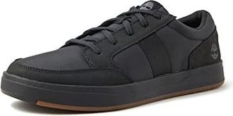 Timberland Homme Low Lace Up Sneaker, Black Nubuck, 49 EU