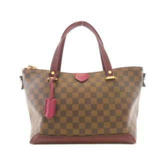 Louis Vuitton Sac &agrave; main vintage en toile pr&eacute;-poss&eacute;d&eacute; - Femme - Pre-owned - Brun - Taille: ONE Size