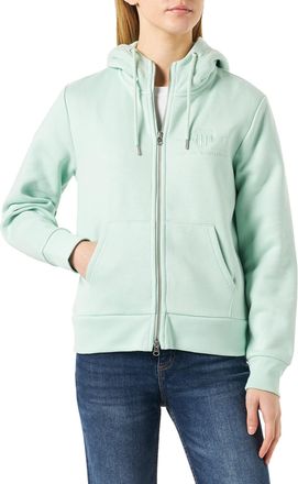GANT Tonal Archive Shield Zip Hoodie