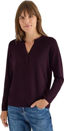 Cecil 3228184 T-Shirt au Look Tunique, Rouge Eggplant, XL Femmes