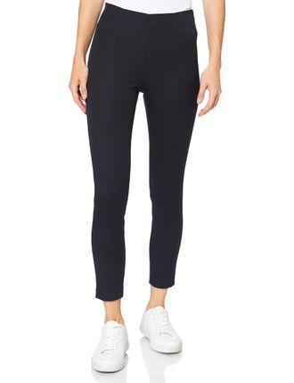 Tommy Hilfiger Damen Fleur Ankle Legging Hose, Blau (Blue Dw5), 70 (Herstellergröße: 32)
