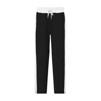 Generic Pantalon de jogging pour homme Pantalons dhiver pour hommes Pantalon de loisirs Lourd Couleur l&acirc;che Collision &Eacute;pissure Droit Sport Pantalon de jogging