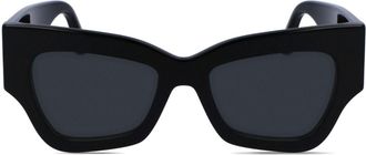 Victoria Beckham Sonnenbrille mit Cat-Eye-Gestell - Schwarz