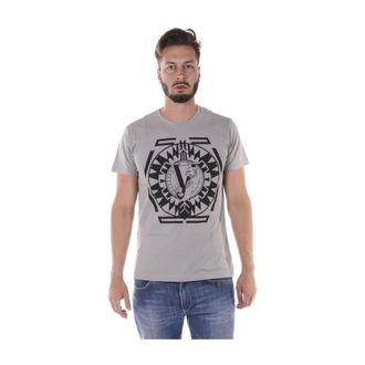 Versace Jeans Couture Homme, Tops, Gris, Taille: S Jersey Cot Pluto