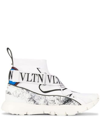Valentino Garavani baskets Heroes - Blanc