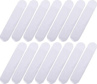 Cabilock Frosted Pencil Pouch 25 Stück Transparente Stiftverpackungstasche Für Einzelstifte Kunststoffmaterial Praktisch Und Langlebig Für Schule Und Büro