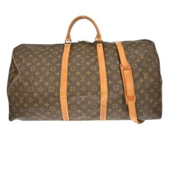 Louis Vuitton unisex, Pre-owned, Brun, Taille: ONE Size Sac Week-End en Toile Pre-owned