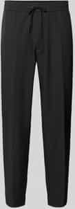 HUGO BOSS Tapered Fit Stoffhose mit Tunnelzug Modell T_FLEX