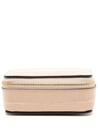 Smythson Eckige Schmuckhülle - Nude