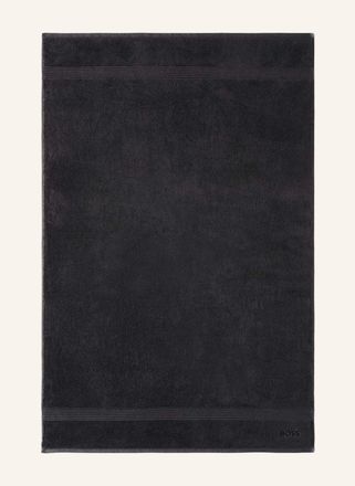 HUGO BOSS Badetuch Loft schwarz