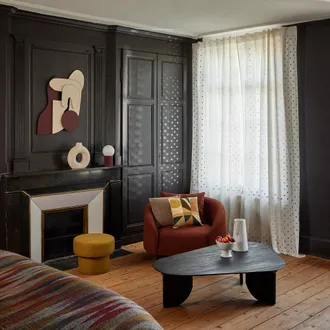 Madura Rideau À Passants Stelian Ivoire - ECRU