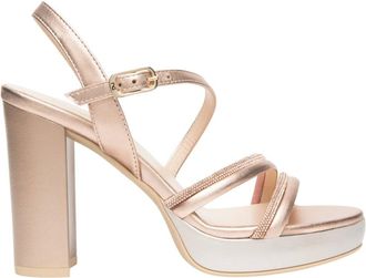 Nero Giardini Femme, Chaussures, Rose, Taille: 38 EU Sandales &agrave; talons hauts