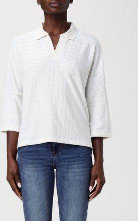 Emporio Armani Polo Femme couleur Blanc
