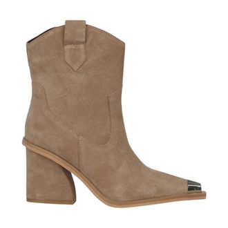 Alma En Pena Bootie mit metallischem Detail und Textur - - Shoes - Damen - Beige - 37 EU