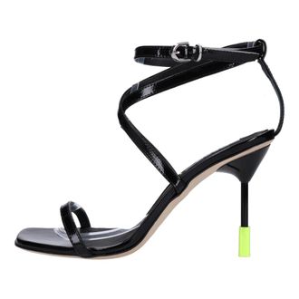 Msgm Msgm, Femme, Chaussures, Noir, Taille: 39 EU Sandale &agrave; Talon Iconique