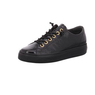 Paul Green Sneaker 4081-598, Lack/Brush, Schwarz, Damen EU 8,5/42,5