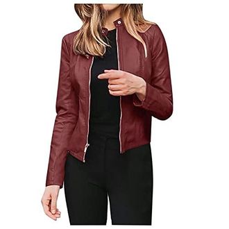 Generic veste été femme Veste Femme Chaude Doudoune Sans Manches Blouson Bombers Manteaux Et Blousons En Coton Fourrure Marron Cuir Cintrée Noir Femmes Kaki M