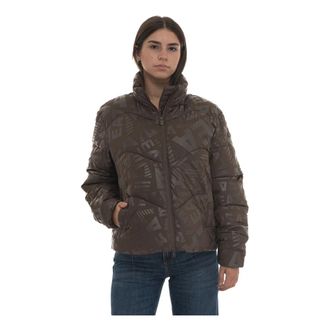Emporio Armani Short Harrington Jacket - - Jackets - Damen - Braun - S