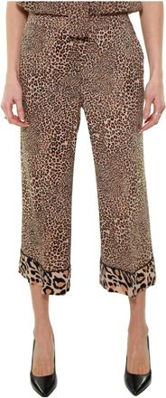 Twinset Femme, Pantalons, Multicolore, Taille: 40 FR Pantalone Cropped Tasche America