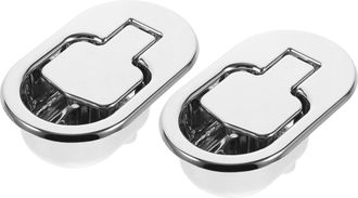 Hemobllo Garneck 2 St&uuml;ck Ersatzgriffe f&uuml;r Relaxsessel aus Kunststoff mit Galvanisierter Oberfl&auml;che Verstellbare Zuggriffe f&uuml;r Sofa und B&uuml;rom&ouml;bel Langlebiger Er