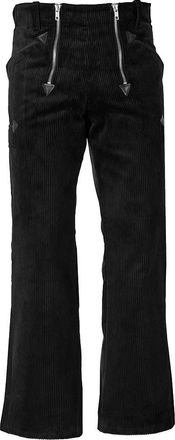 Job Zunfthose/Hose aus Trenkercord/Cord gerade Form, ohne Schlag schwarz (44)