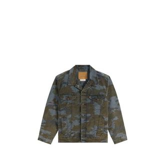 Levi's Veste droite en denim de coton