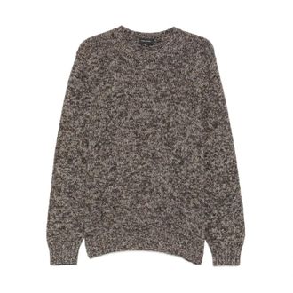 Tagliatore Pull col rond Salen - Homme - Pulls - Beige - Taille: M