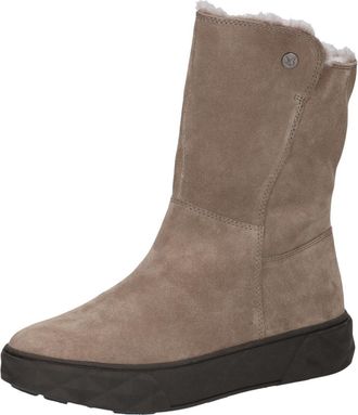 Caprice Caprice Damen 9-26403-43 Mode-Stiefel, Taupe Suede, 40 EU Weit