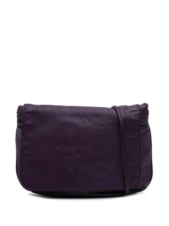 Loewe sac à bandoulière Anagram (2000-2024) - Violet