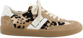 Paul Green Baskets pour femme - 5437-139 - Beige - En cuir su&eacute;d&eacute;, beige, 39 EU