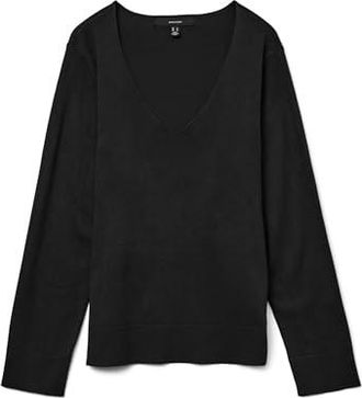 Vero Moda Pull en Maille VMSILJE Pull-Overs Black XL Black XL
