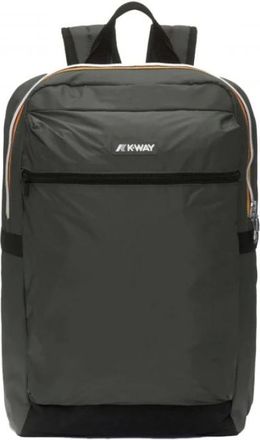 K-Way Homme, Sacs, Vert, Taille: ONE Size Sac &agrave; dos compact polyvalent, nylon imperm&eacute;able