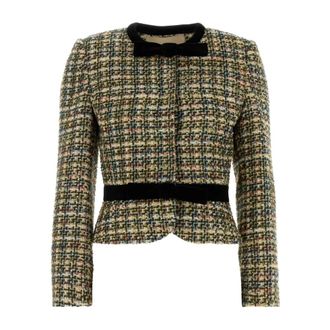 Valentino Garavani Femme, Vestes, Multicolore, Taille: 38 FR Veste en tweed