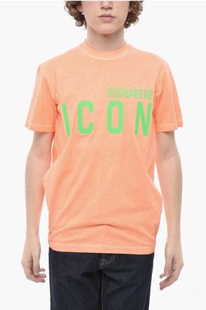 Dsquared2 Cotton Crew-Neck T-Shirt ICON size S