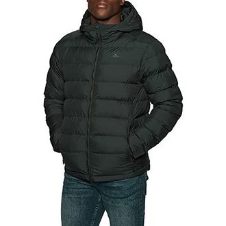 Rip Curl Hommes Anti Series Elite Puff Hood Coat Jacket - Noir - Traitement d&eacute;perlant DWR