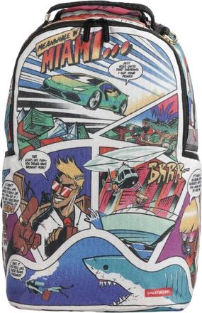 Sprayground Sprayground, Homme, Sacs, Multicolore, Taille: ONE Size 305 Retro Comic Dlxr Backpack