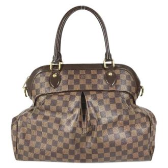 Louis Vuitton Sac cabas Damier Vintage Pre-owned - Femme - Pre-owned - Brun - Taille: ONE Size