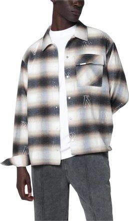 Represent Represent, Homme, Chemises, Multicolore, Taille: XL Chemise en flanelle All Over Initial