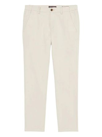 Marc O'Polo pantalon &eacute;vas&eacute; &agrave; boutonni&egrave;re - Tons neutres