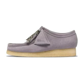 Clarks Homme, Chaussures, Gris, Taille: 44 1/2 EU Wallabee Ash Suede
