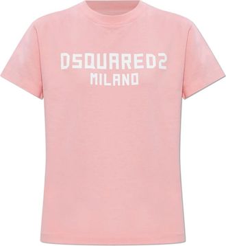 Dsquared2 Femme, Tops, Rose, Taille: 42 FR T-Chemises