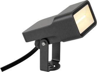 SLV Spot piquet ext&eacute;rieur carr&eacute; noir 3000K LED Synawide ip65 - SLV 1008479