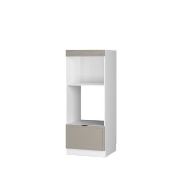 Vicco Mikrowellenschrank Fame-Line, GrauBeige, 60 cm offen