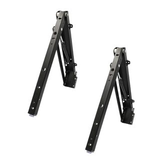 Angoily Klapphocker Scharnier Zubeh&ouml;r Satz Ger&auml;uschloser Pufferverschluss Platzsparend f&uuml;r Schuhwechselhocker und Wandmontage