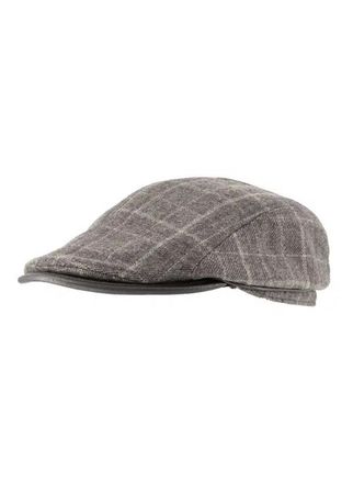 Bugatti Herren M&uuml;tzen/Caps/H&uuml;te braun Woll-Stoff